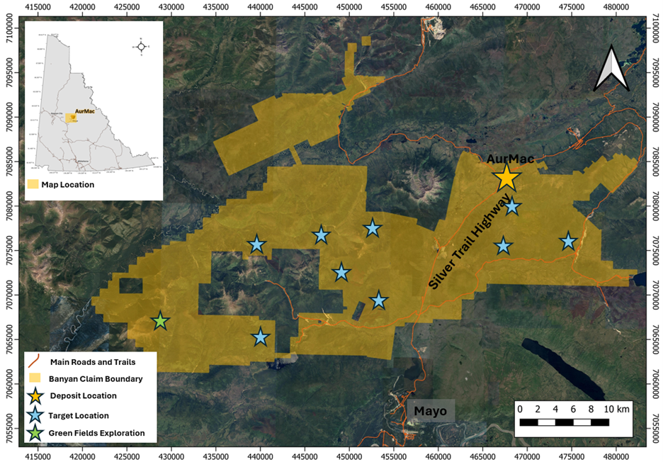 Banyan Gold Commences Greenfields Diamond Drilling at Nitra Project, Yukon
